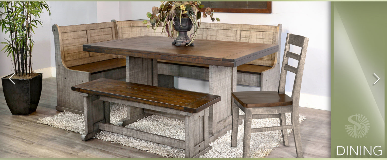 Homestead Hills Breakfast Nook Set | Barr’s Furniture (Riverside CA)