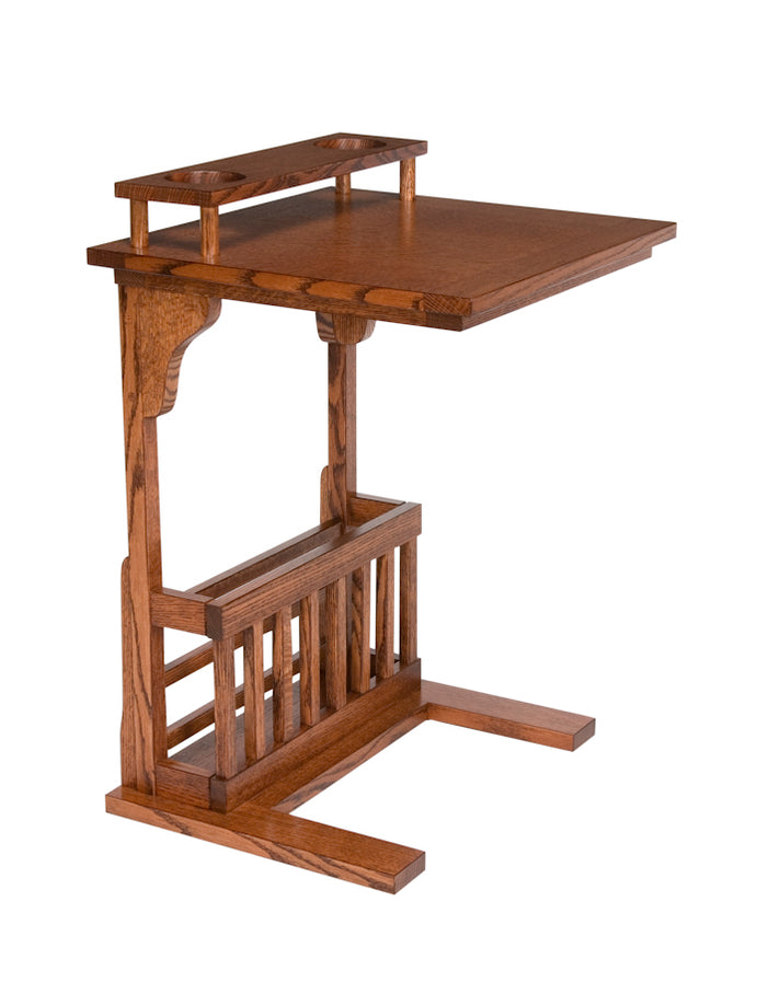 Mission Laptop Sofa Mate with Cup Holders | Barr’s Furniture (Riverside CA)