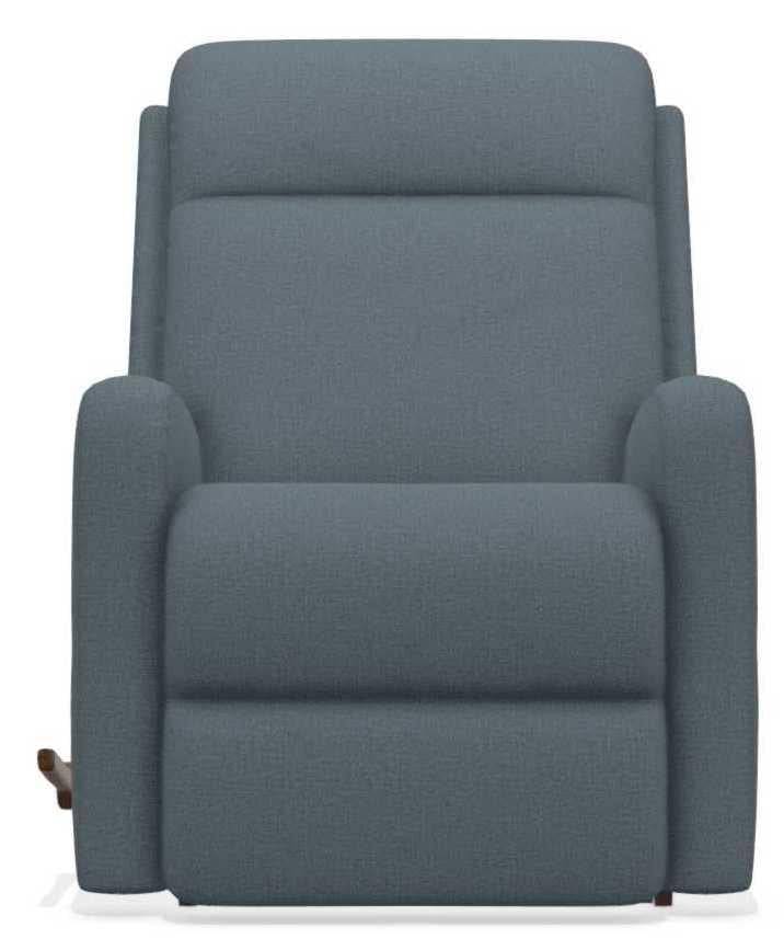 La-Z-Boy Finley Denim Rocking Recliner | Barr’s Furniture (Riverside CA)