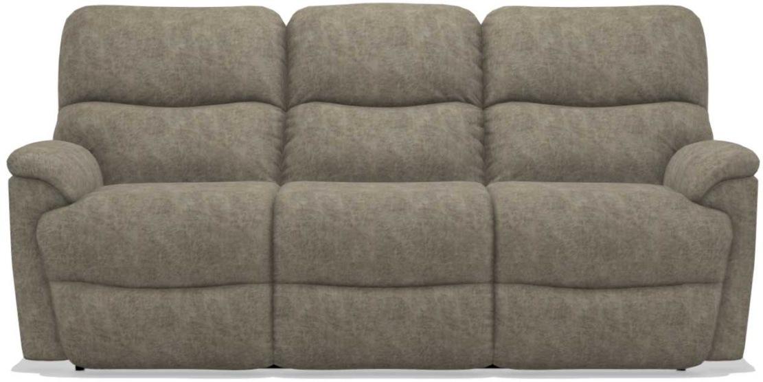 La-Z-Boy Trouper PowerRecline La-Z-Time Sable Reclining Sofa | Barr’s ...
